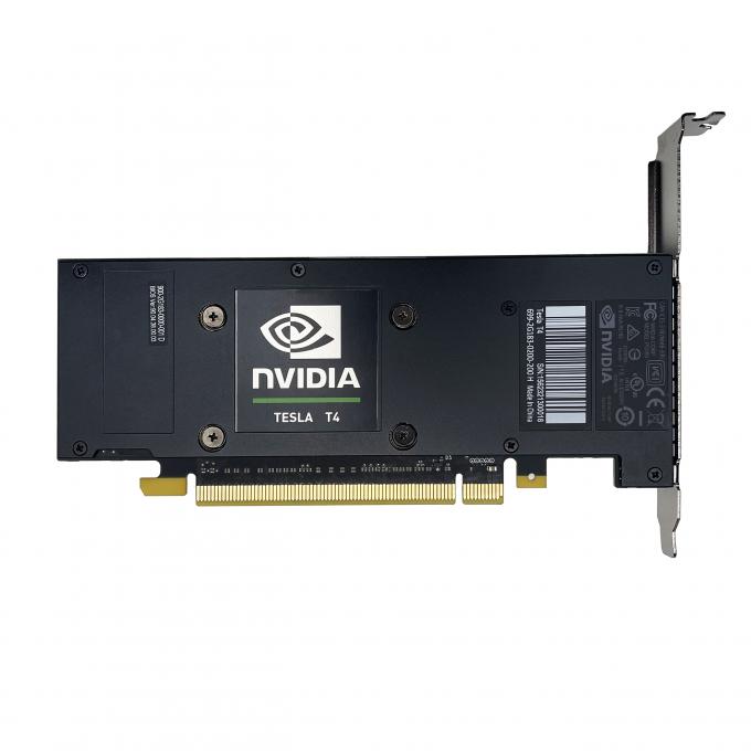 Datacenter Edge Inference GPU กราฟิกการ์ด Tesla NVIDIA T4 GPUS 16GB GDDR6